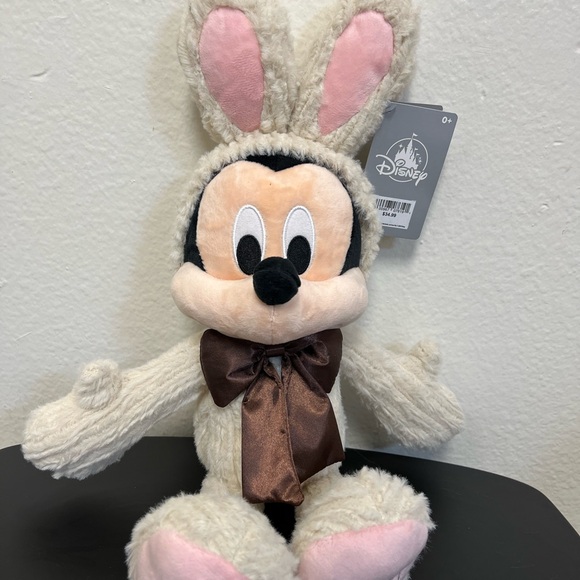 Disney | Toys | 224 Disney Parks Easter Bunny Mickey Mouse Plush Cute ...